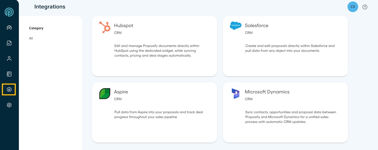 HubSpot integration guide – Proposify 3.0